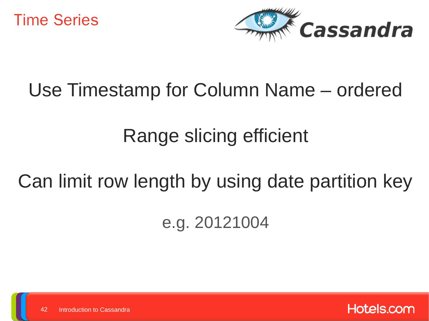 Cassandra Consistency Level Amazon AWS