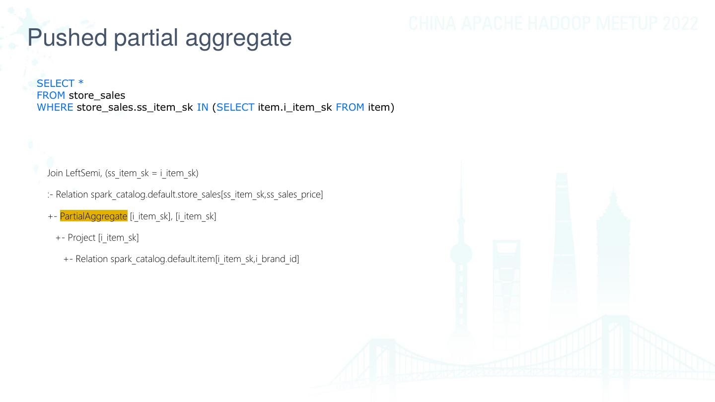 1.王玉明-Spark SQL Performance Improvement Push down Partial aggregate through Join