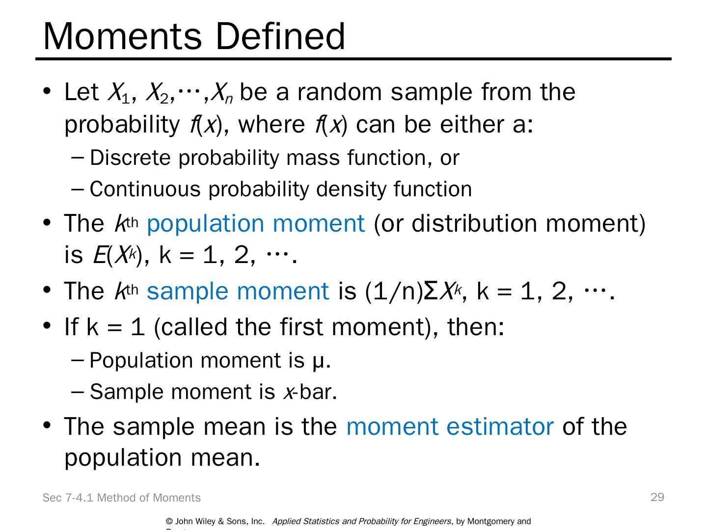 7 Sampling Distributions And Point Estimation Of Mathalpha