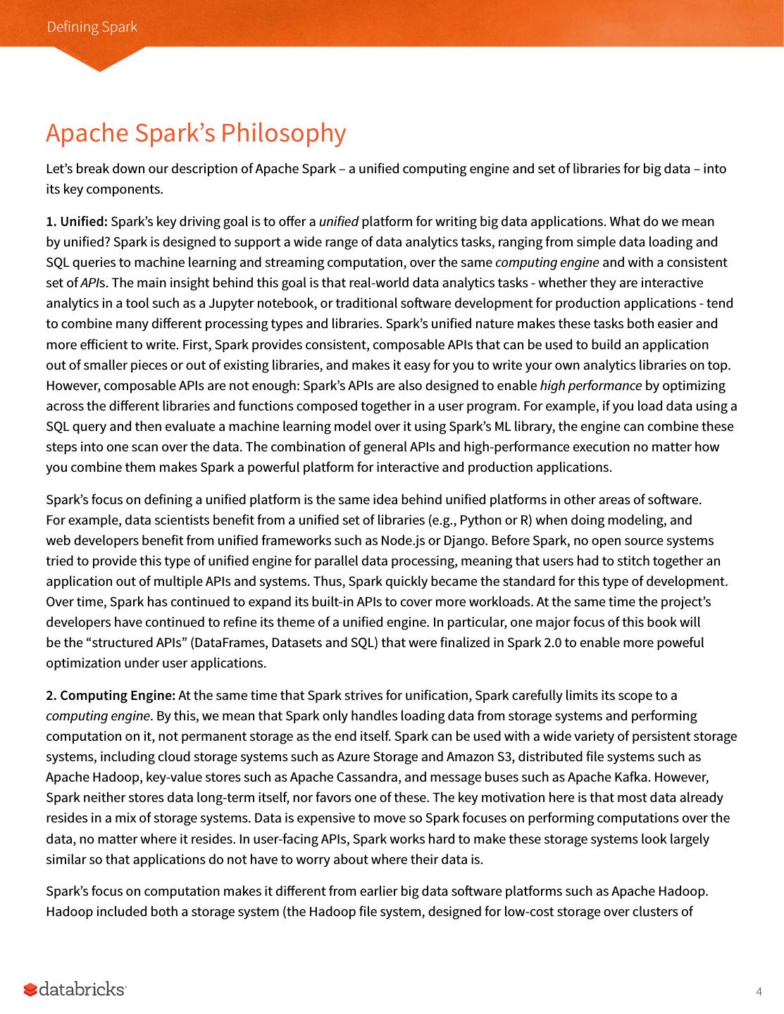 A Gentle Introduction to Apache Spark