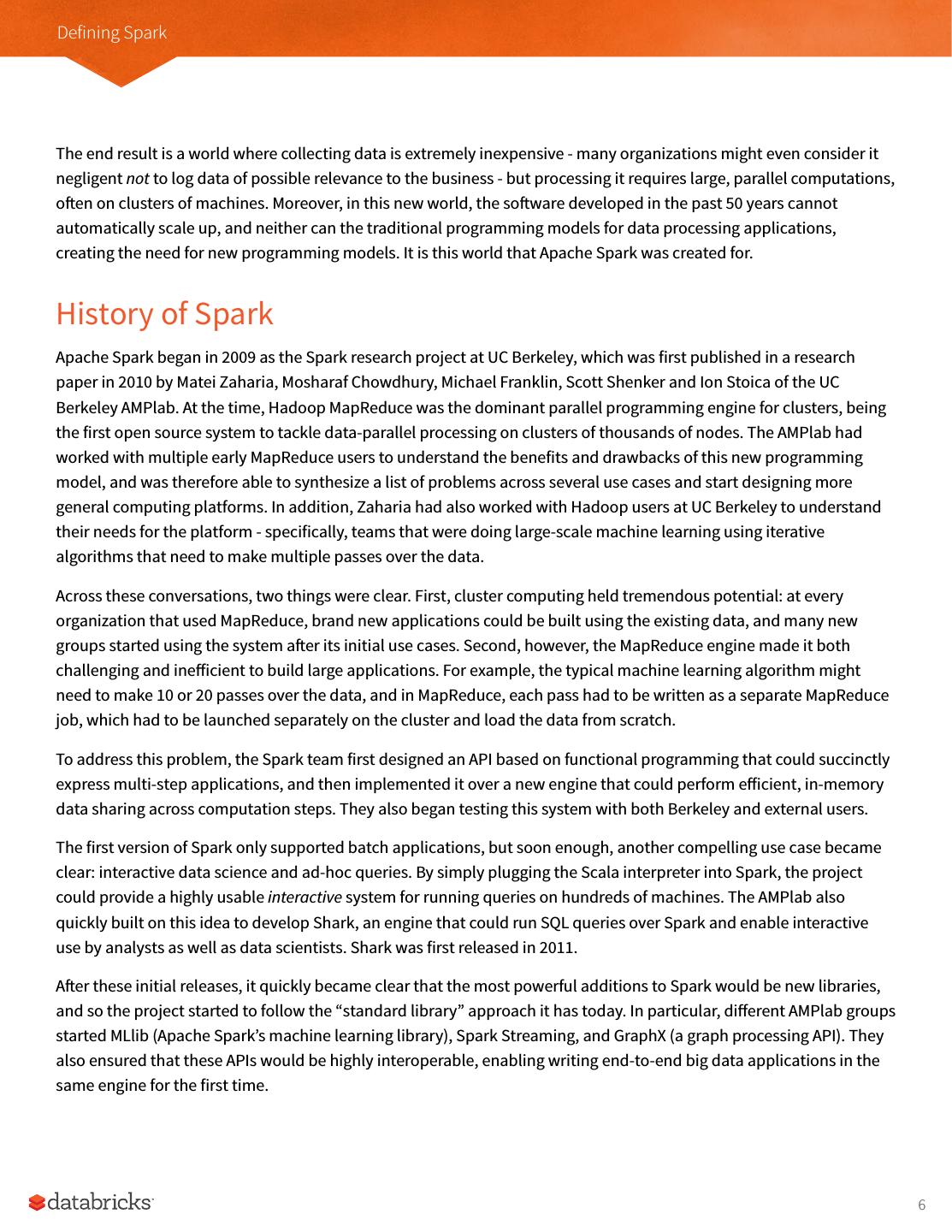 A Gentle Introduction to Apache Spark