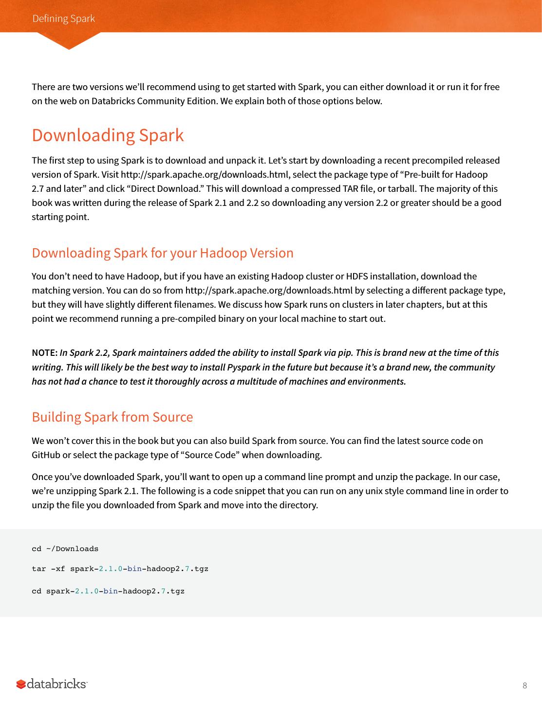 A Gentle Introduction to Apache Spark