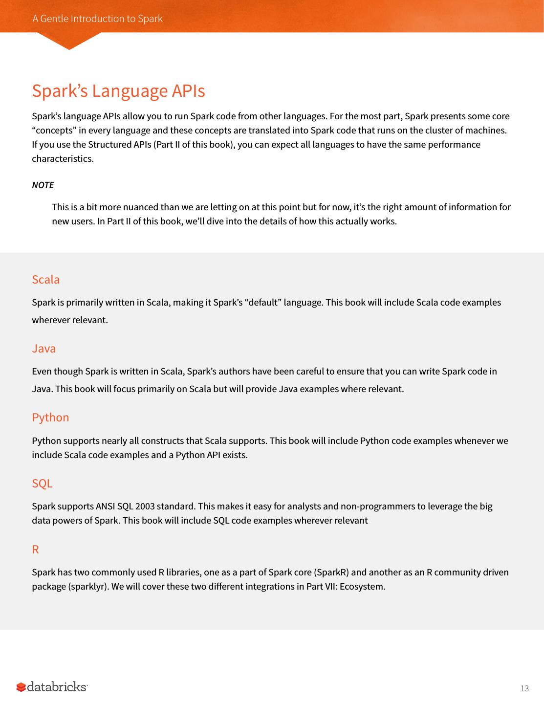 A Gentle Introduction to Apache Spark