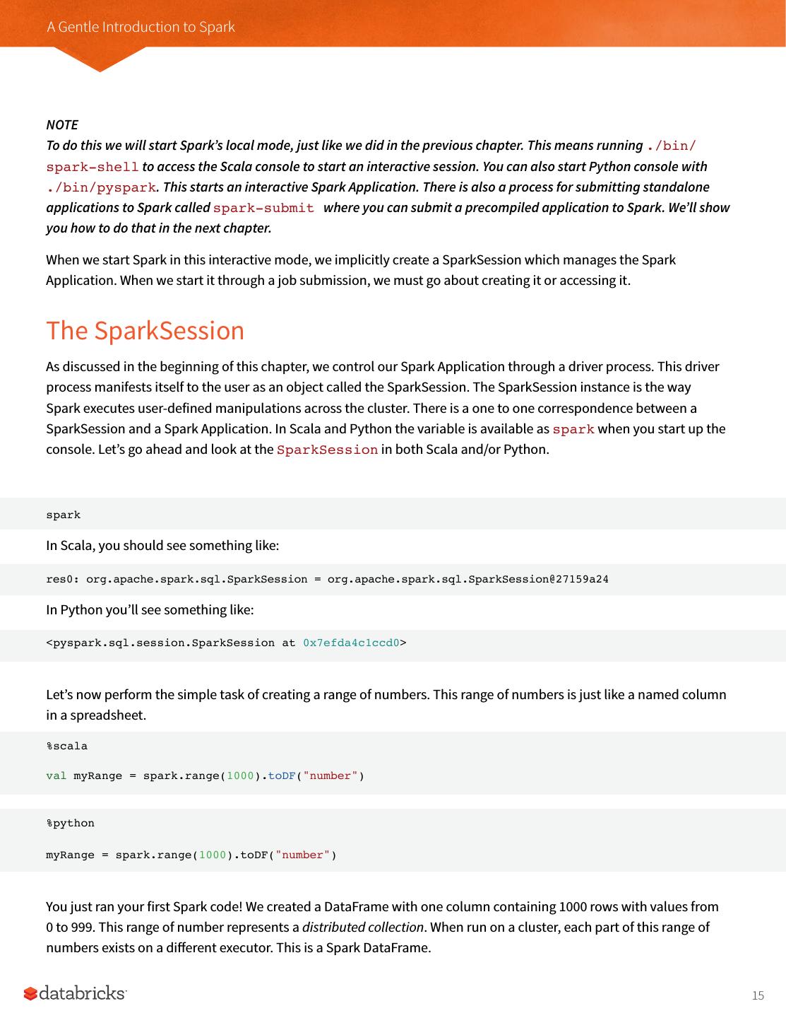 A Gentle Introduction to Apache Spark