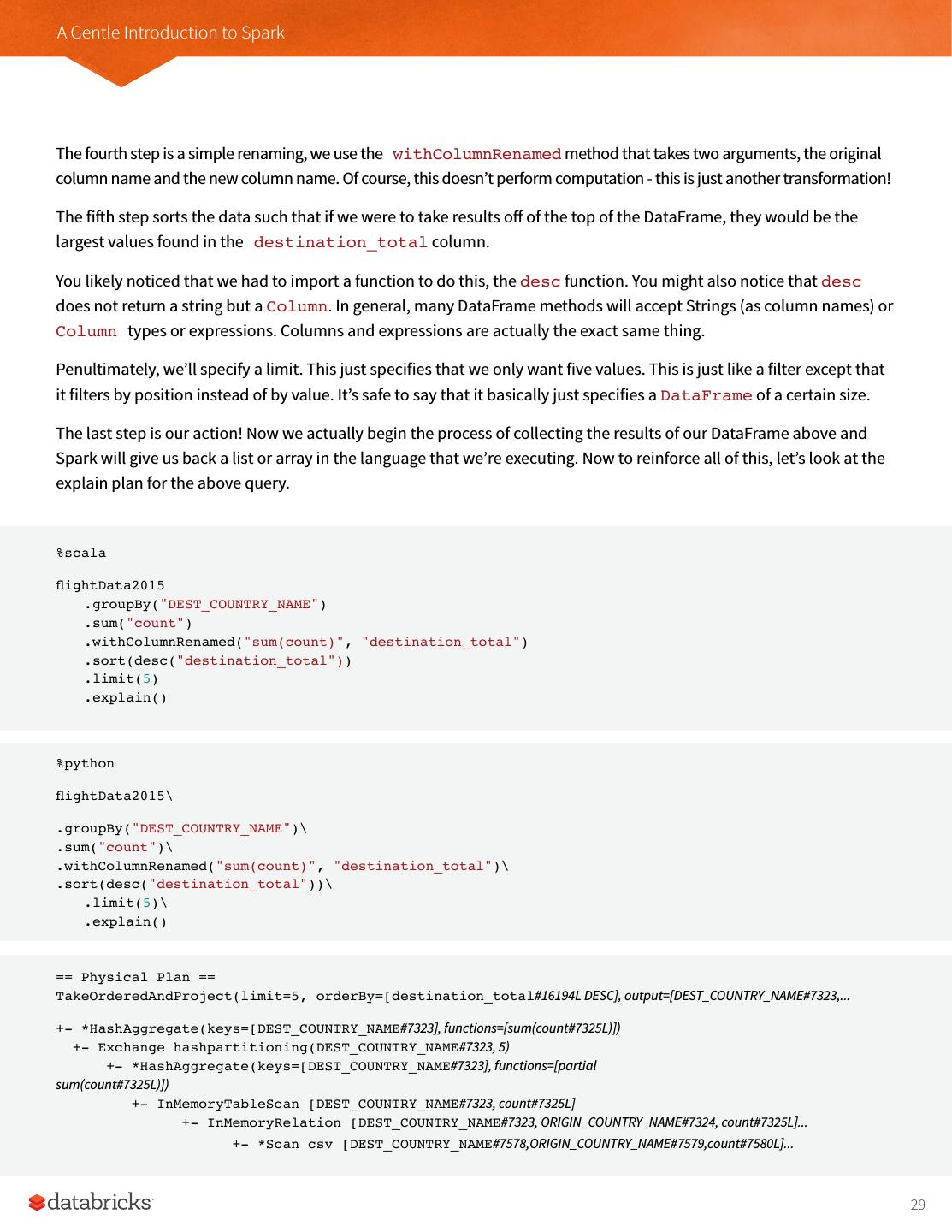 A Gentle Introduction to Apache Spark
