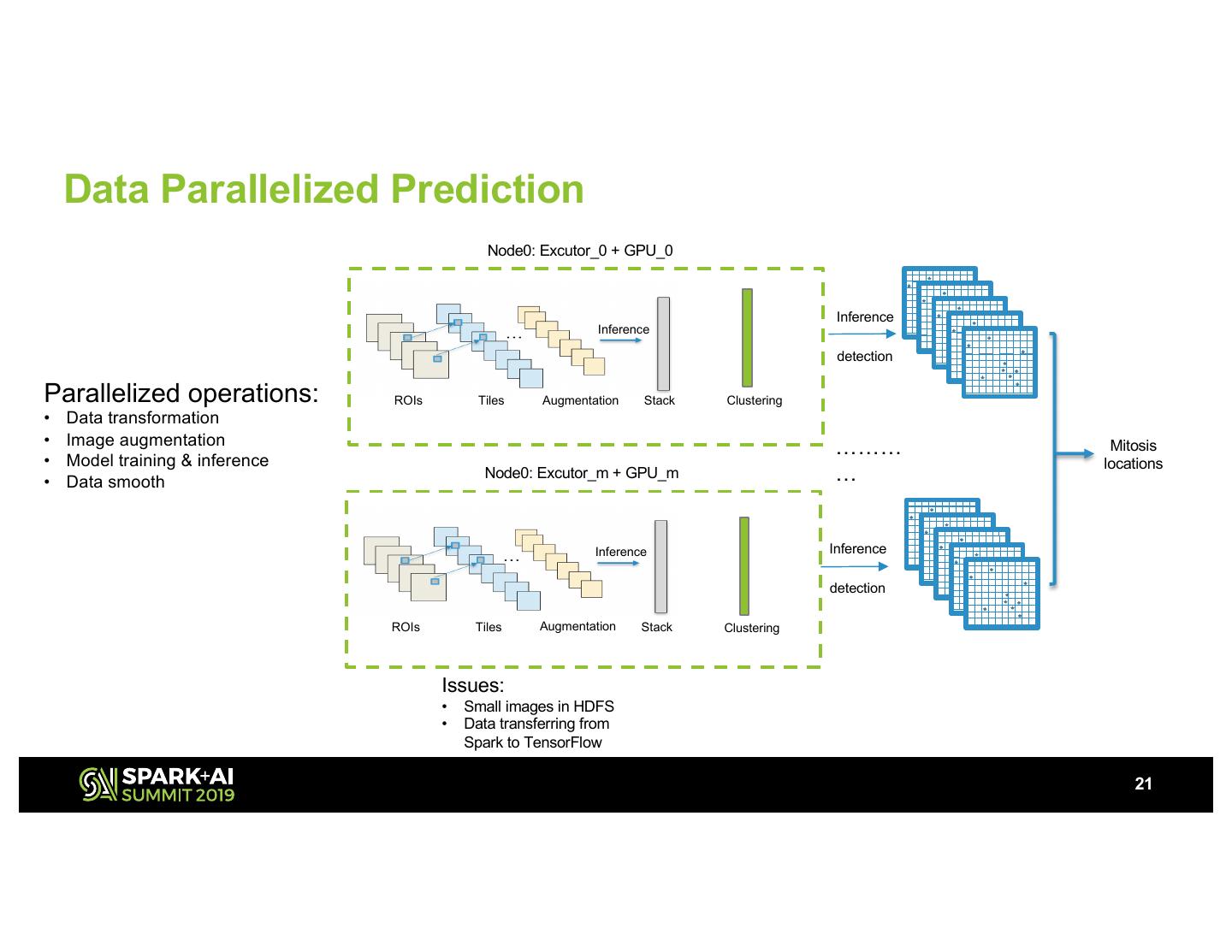 A Distributed Deep Learning Approach For The Mitosis Detection From Big Medical