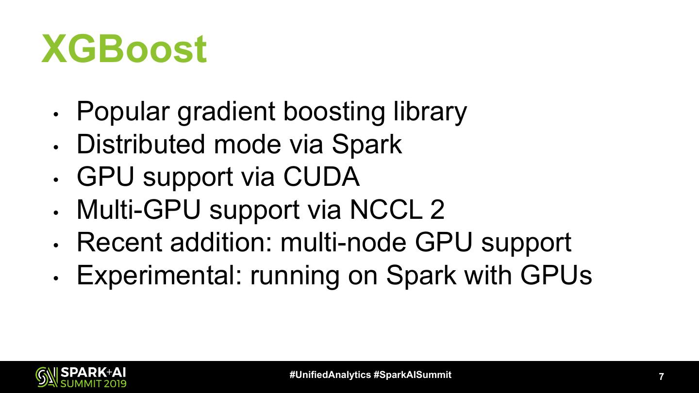 Accelerating Machine Learning Workloads And Apache Spark Applications