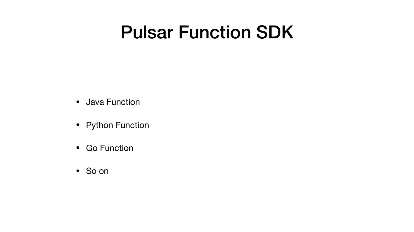 深入理解 Pulsar Functions