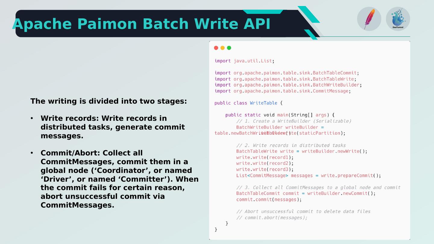 Apache Seatunnel V2 架构剖析与 Apache Paimon 集成