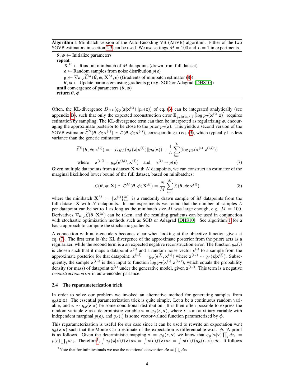 Auto-Encoding Variational Bayes