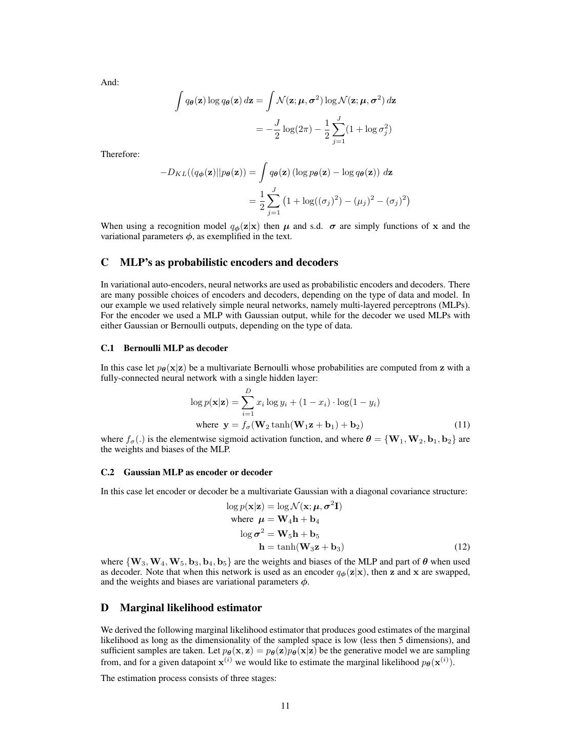 Auto Encoding Variational Bayes