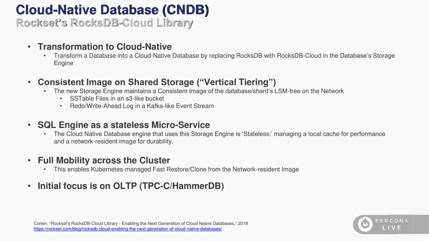 Cloud-Native Database