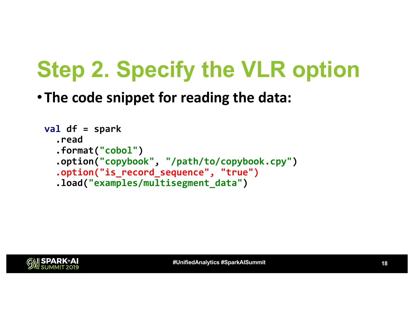Cobrix: A Mainframe Data Source for Spark SQL and Streaming