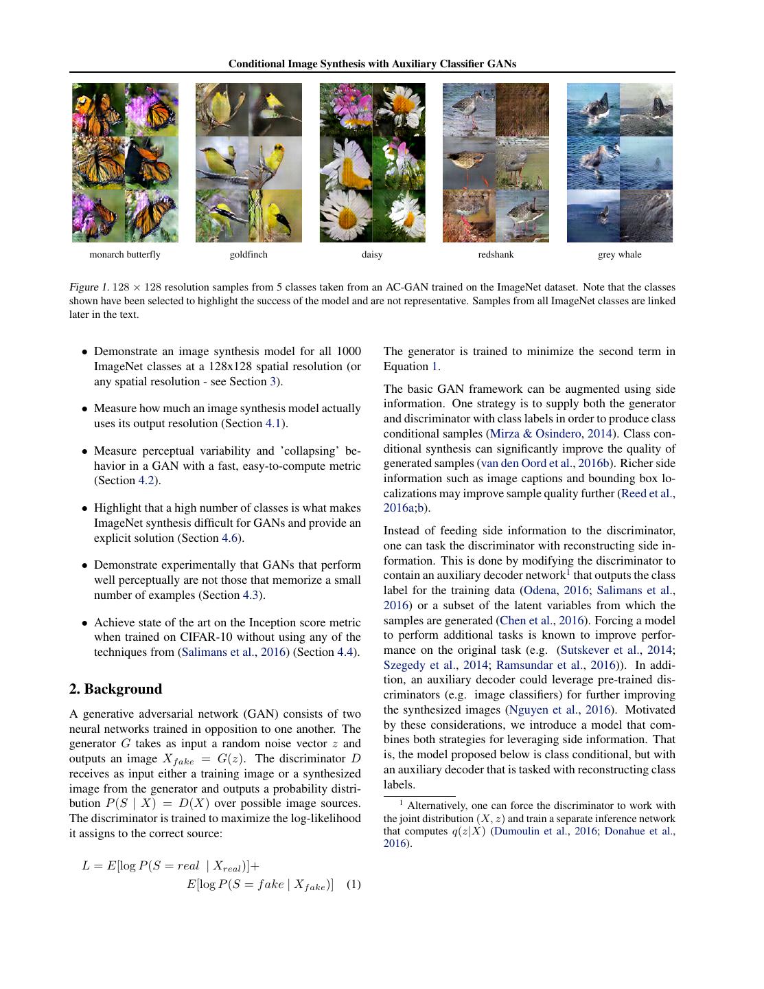 Conditional Image Synthesis With Auxiliary Classifier Gans