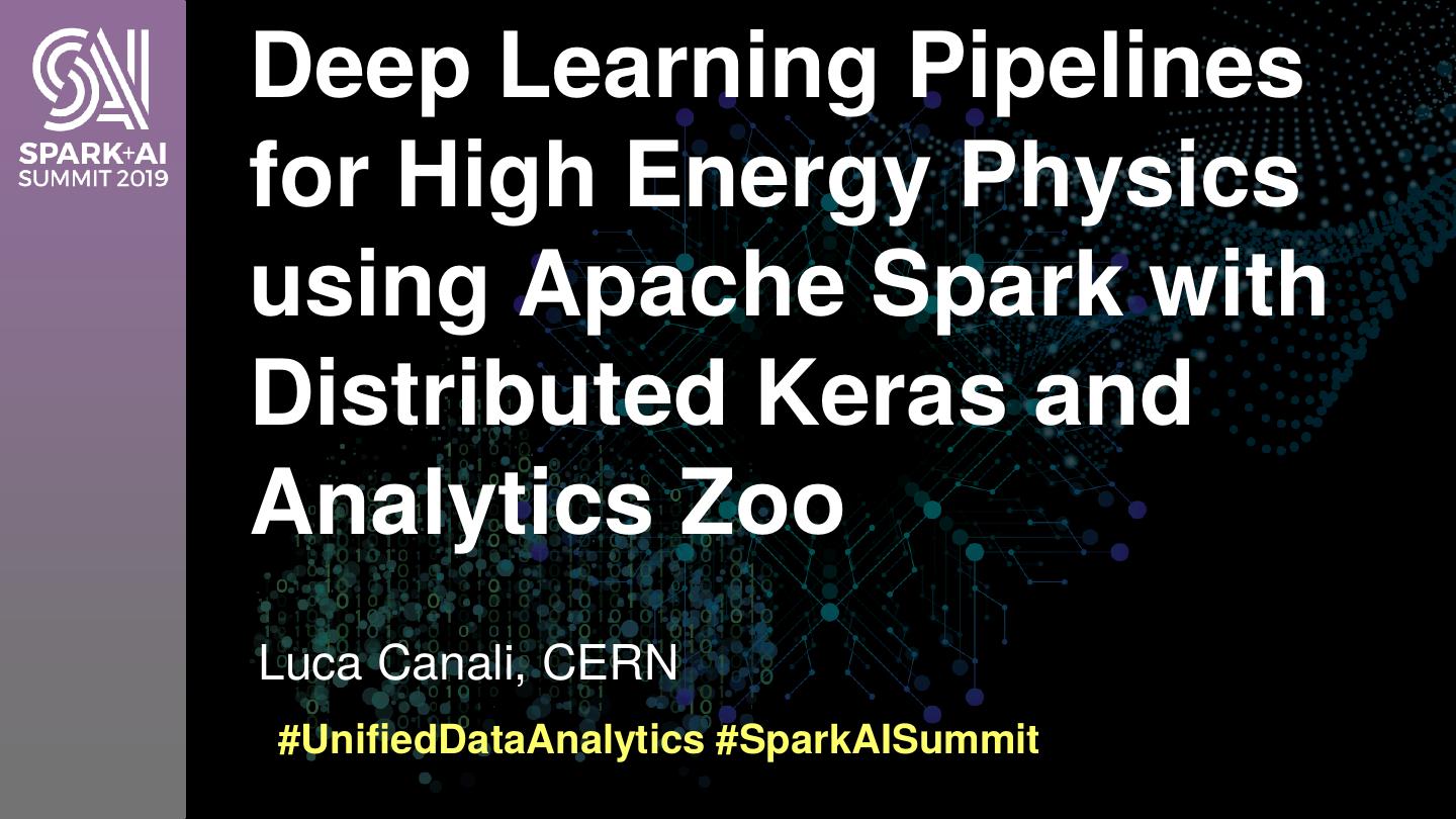 Deep Learning Pipelines for High Energy Physics using Apache Spark with Distributed Keras on AZ
