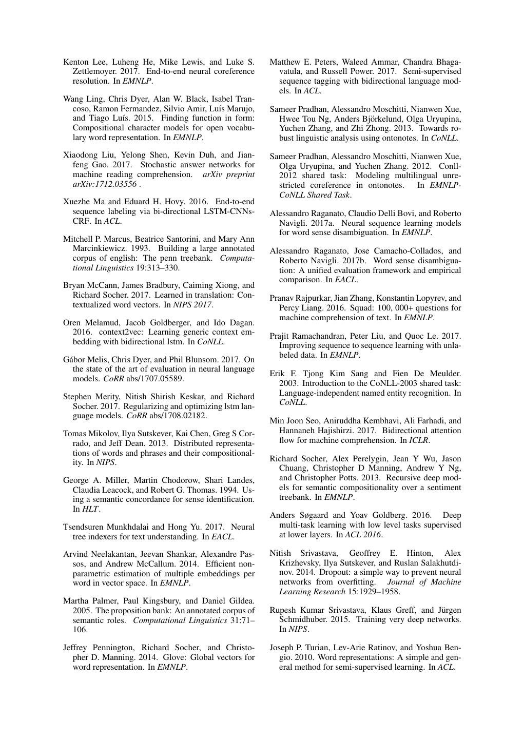 Deep Contextualized Word Representations