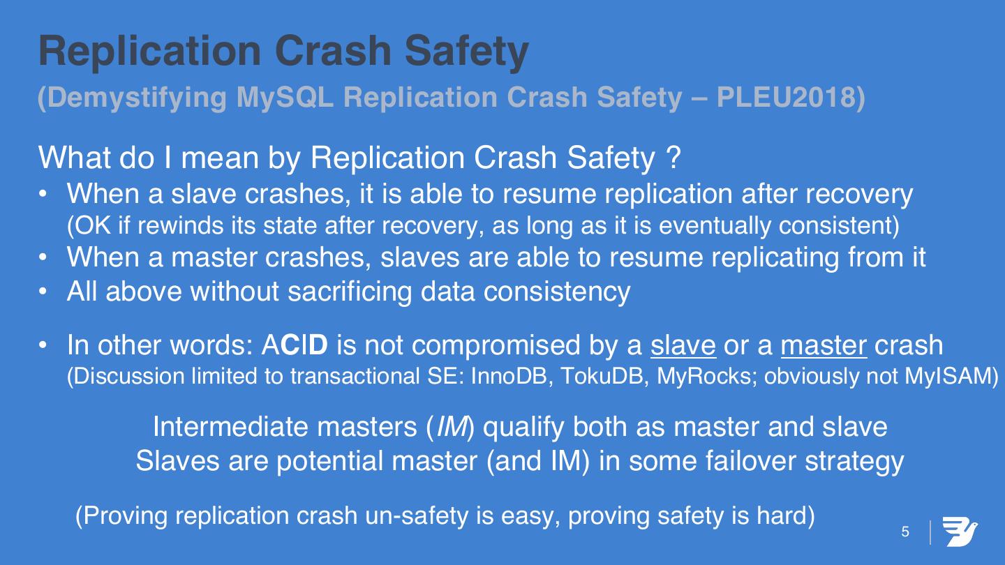 Demystifying MySQL Replication Crash Safety