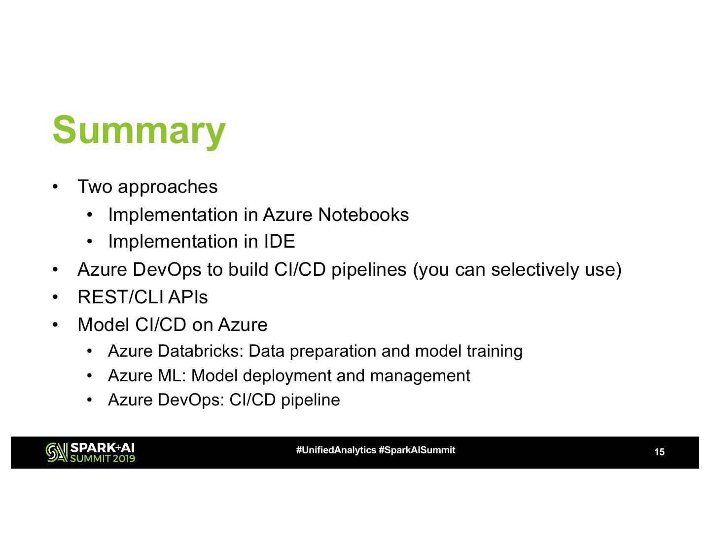 DevOps for Applications in Azure Databricks: Creating Continuous Integration