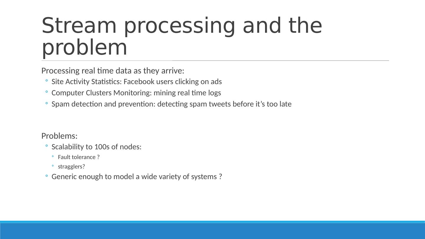 Fault Tolerant Streaming Computation At Scale