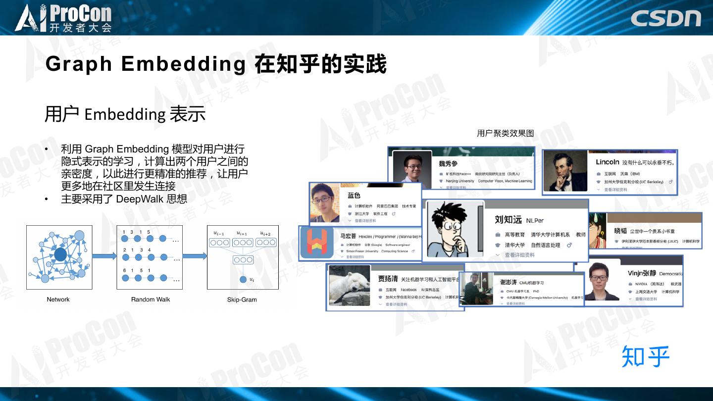 Graph Embedding及其在知乎的实践