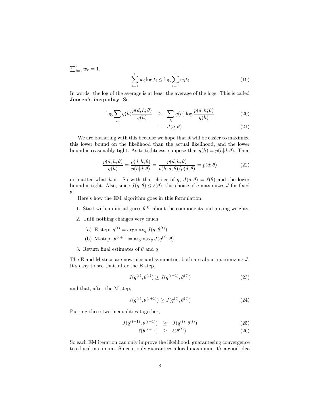 Mixture Models Latent Variables And The Em Algorithm