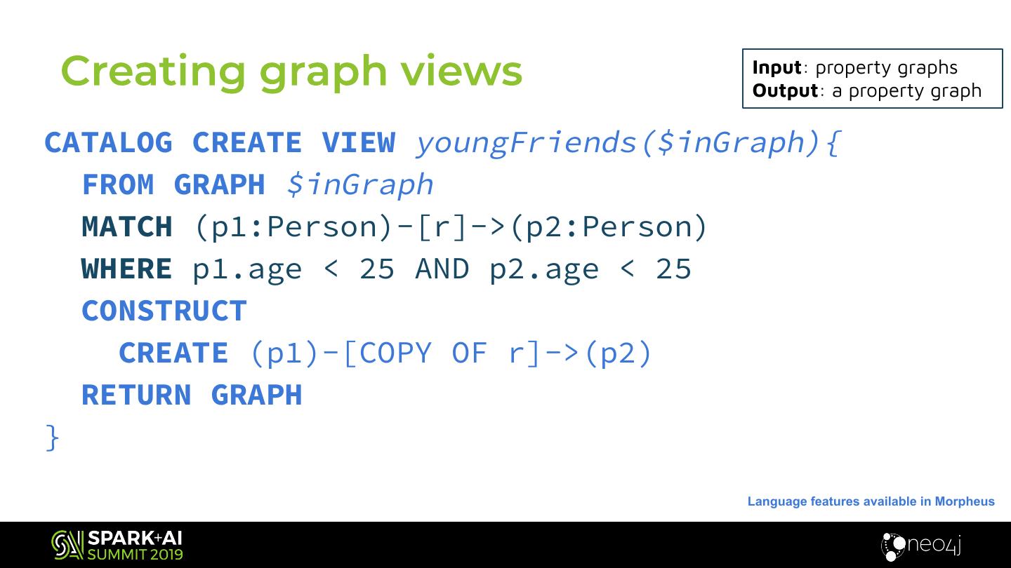 Neo4j Morpheus: Interweaving Table and Graph Data with SQL and Cypher in Apache
