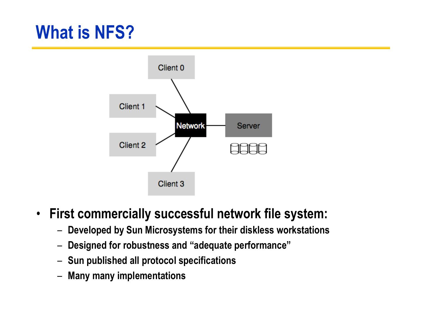 NFS（Network File System）简介