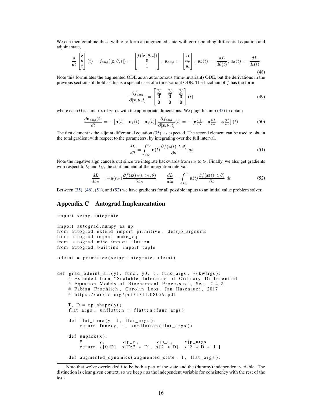 Neural Ordinary Differential Equations Neural Ordinary Differential Equations