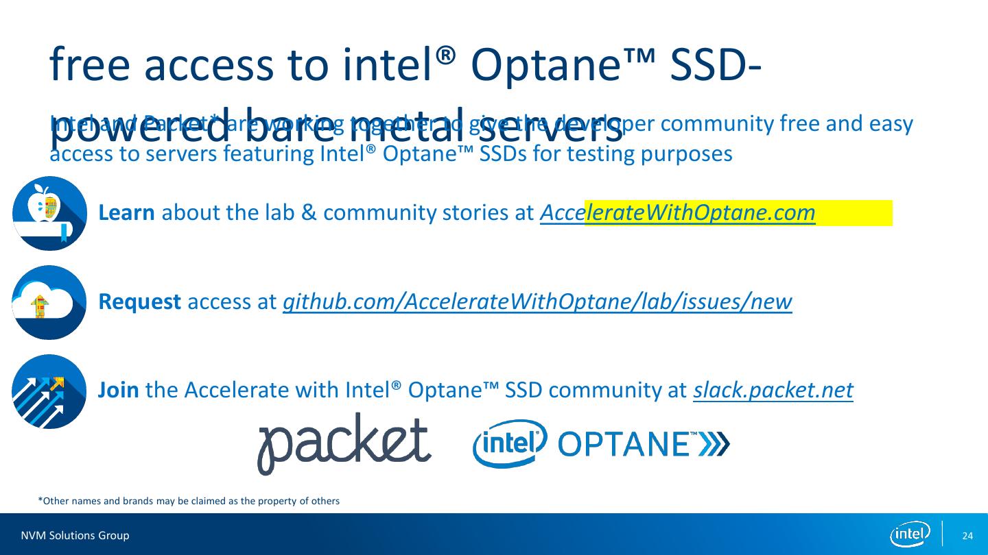 Open Source Databases and Non-Volatile Memory