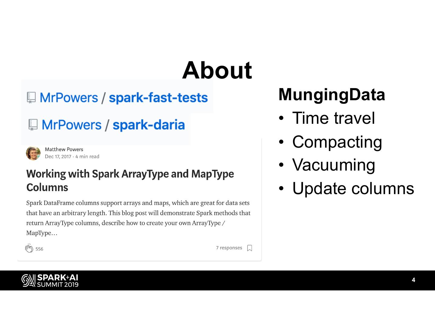 Optimizing Delta - Parquet Data Lakes for Apache Spark Optimizing Delta - Parquet Data Lakes for Apache Spark