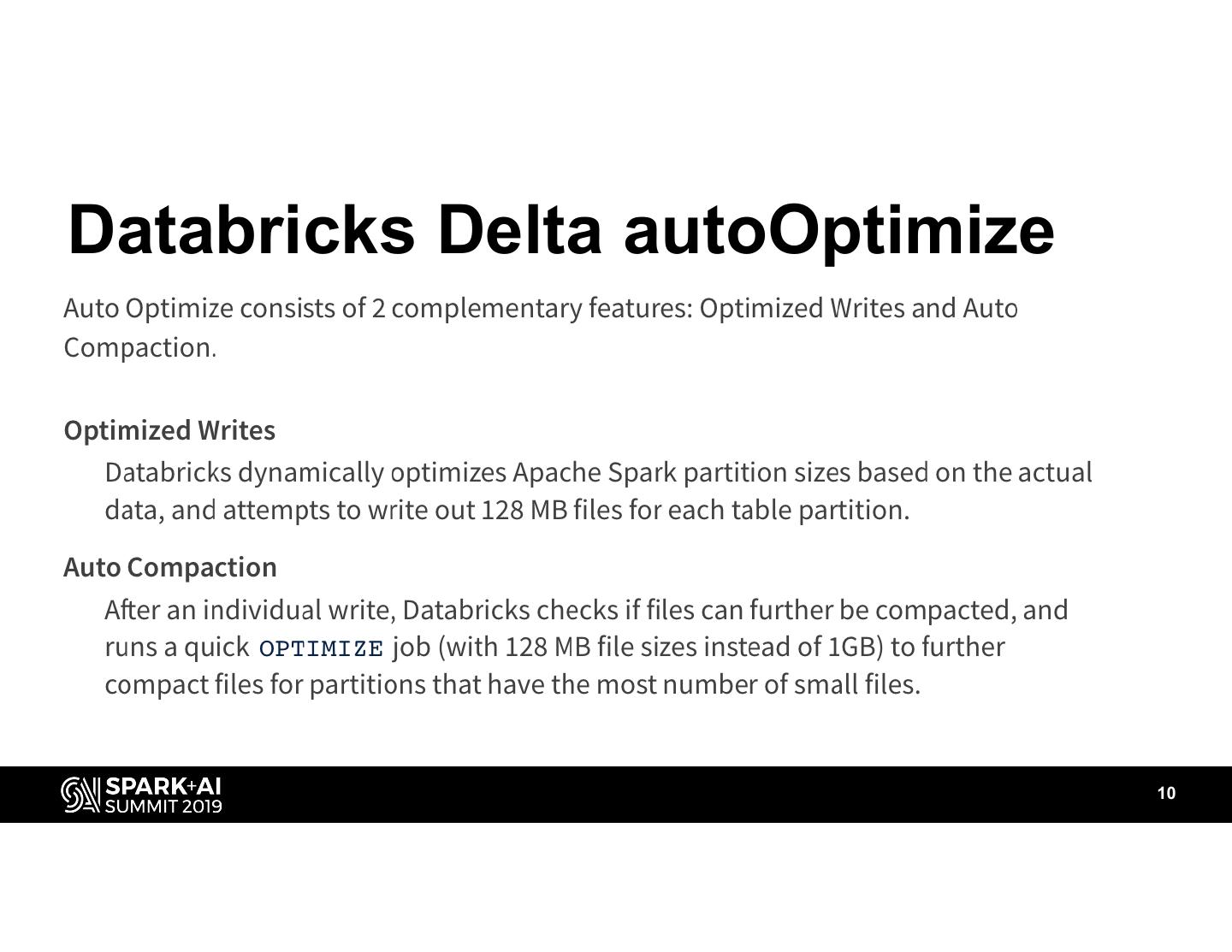 Optimizing Delta - Parquet Data Lakes for Apache Spark