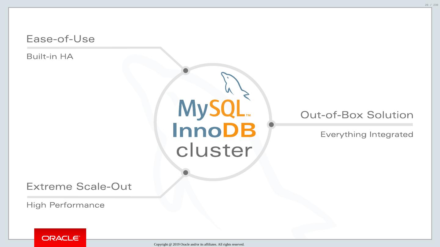 Part 2 MySQL InnoDB Cluster 8.0 in a Nutshell-full day tutorial