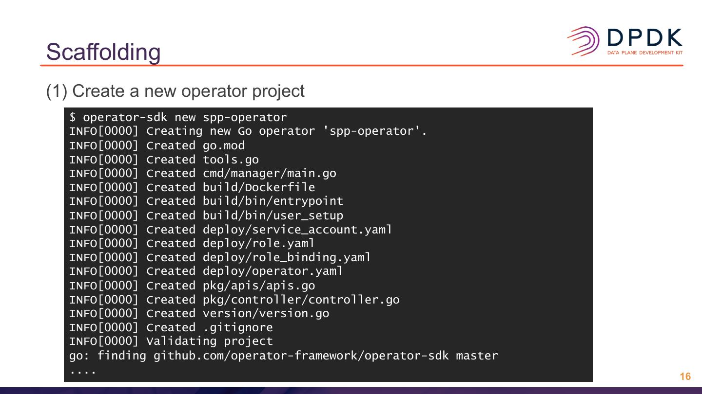 Running Multi Process Dpdk App On Kubernetes With Operator Sdk