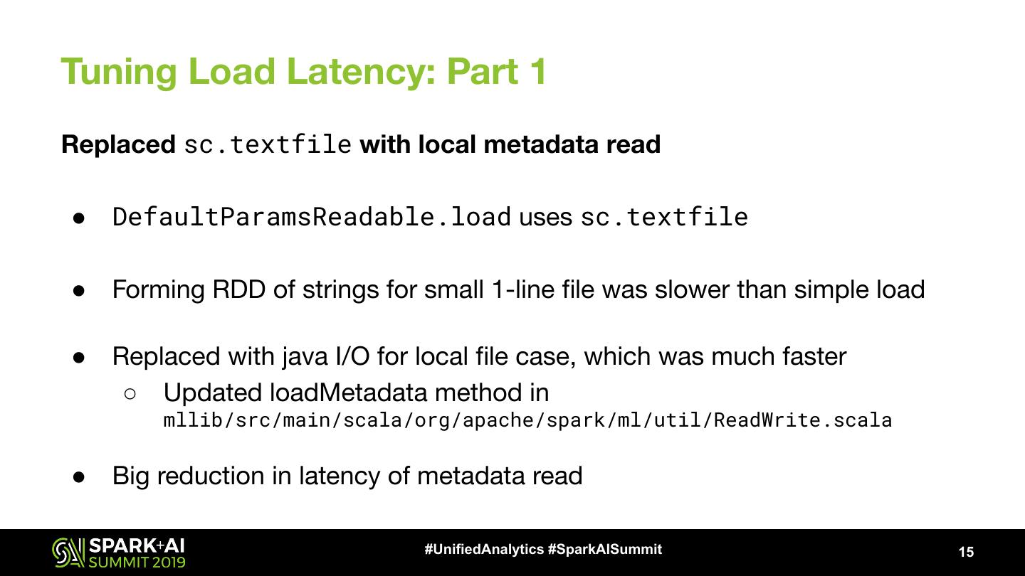 Using Spark Mllib Models in a Production Training and Serving Platform ... Using Spark Mllib Models in a Production Training and Serving Platform ...