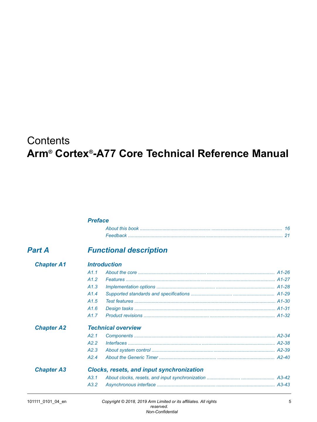 Cortex-A 系列处理器Cortex-A77文档分享 |arm_cortex_a77_trm_101111_0101_04_en
