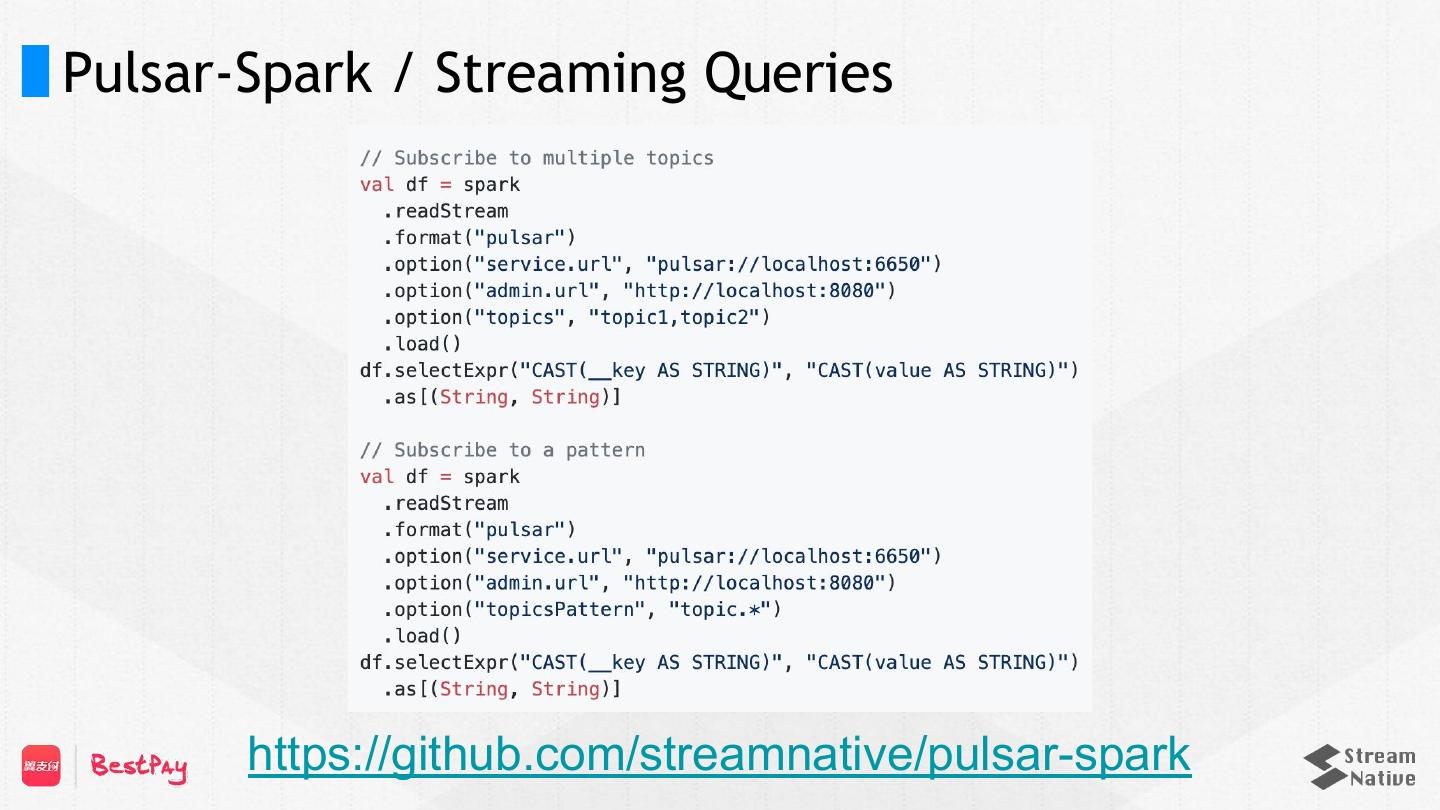 Unify Storage Backend for Batch and Streaming Computation with Apache Pulsar