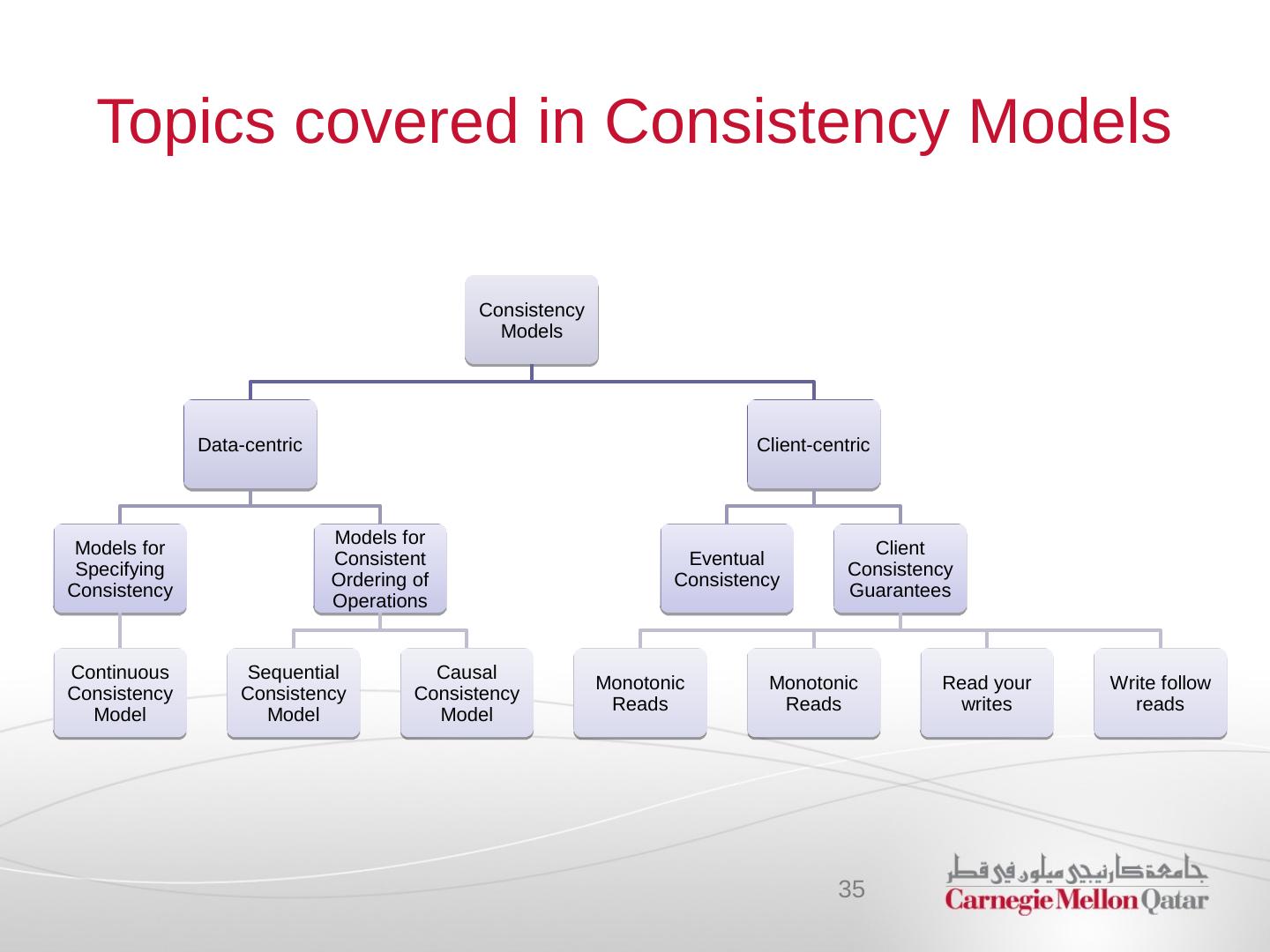 Client-centric Consistency