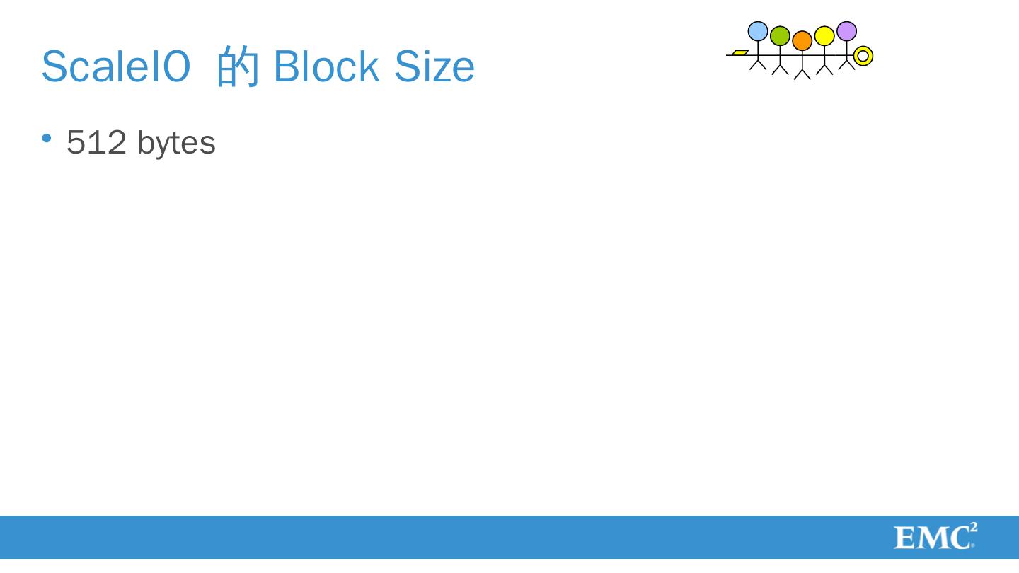 EMC ScaleIO 软件定义的分布式共享存储