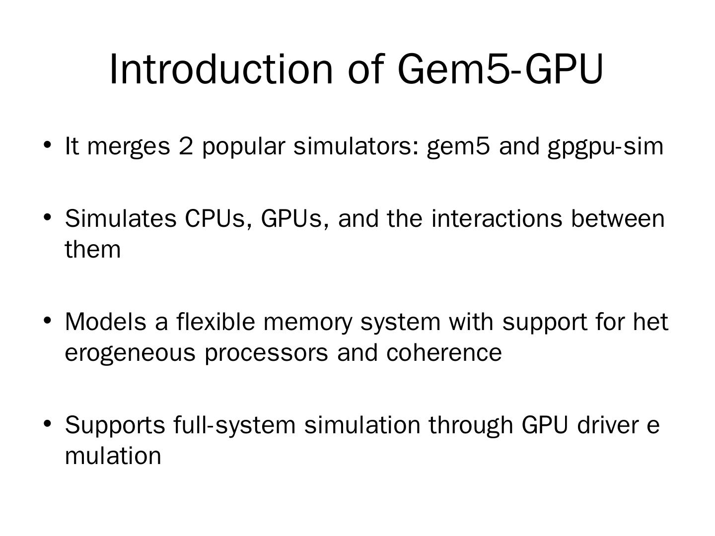 Gem5 GPU Installaton