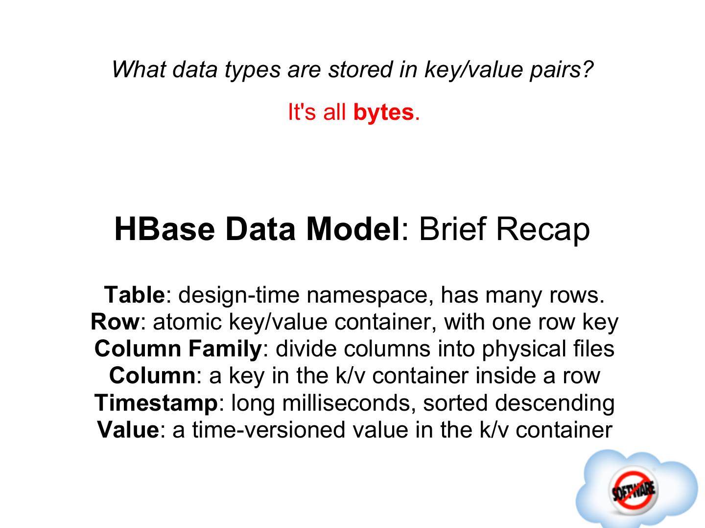 Hbase Schema设计 