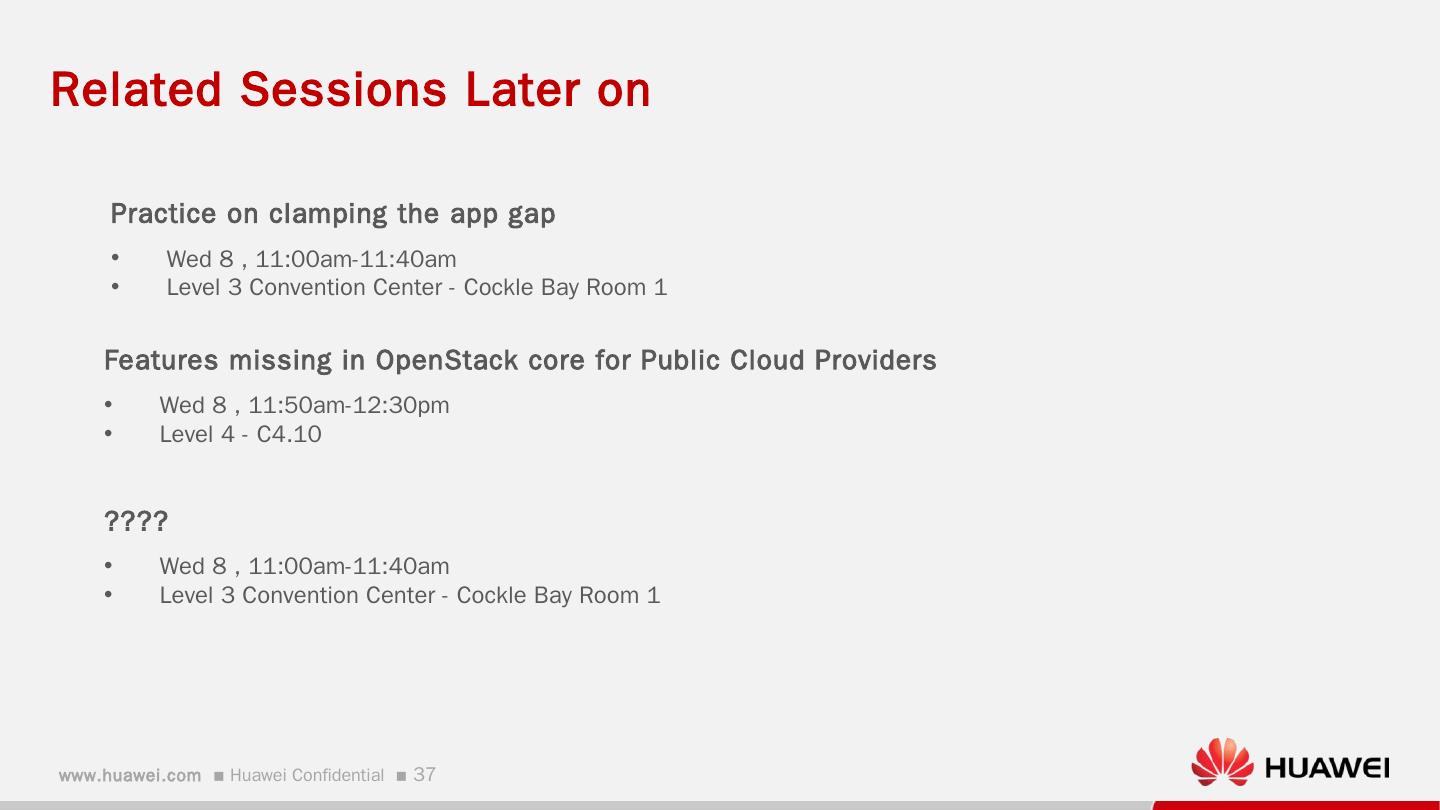Huawei Cloud - OpenStack