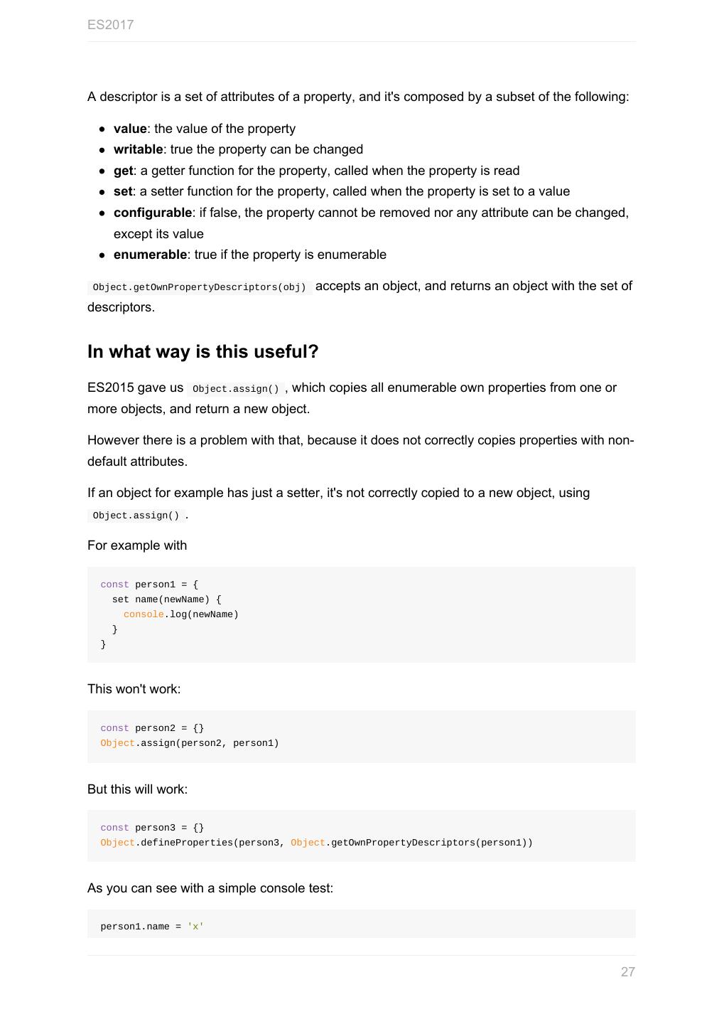 Javascript Handbook