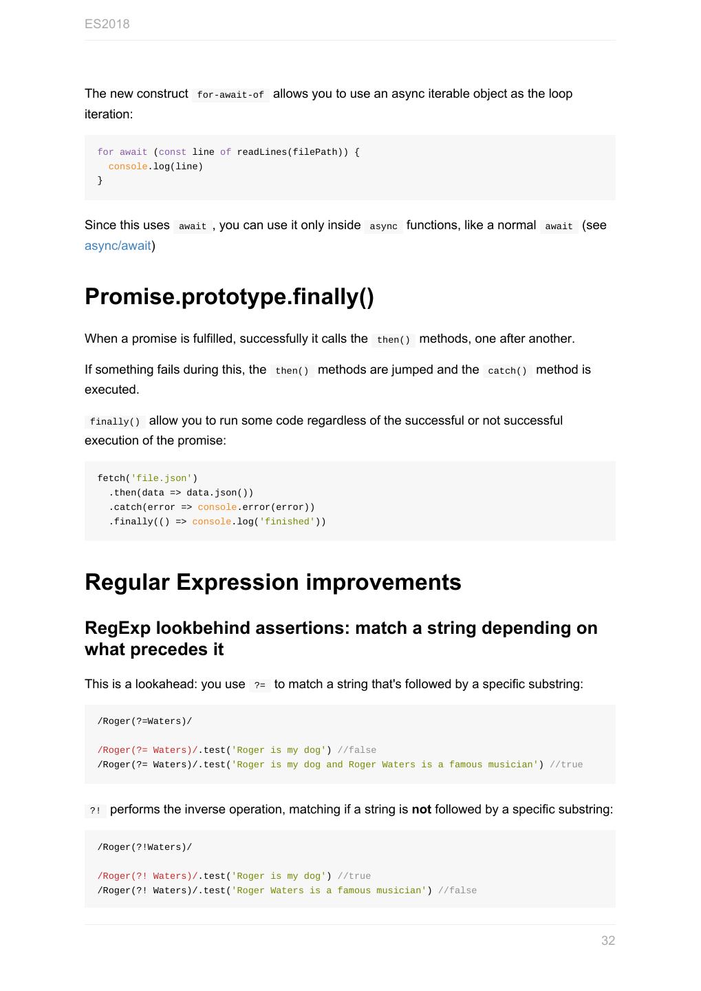 Javascript Handbook
