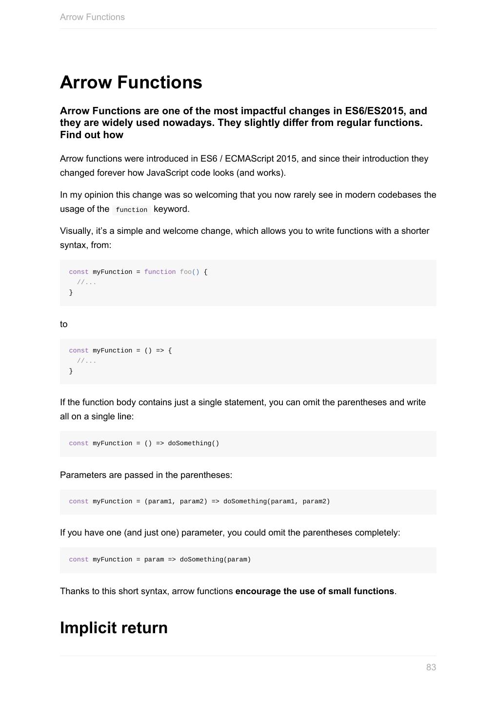 Javascript Handbook 