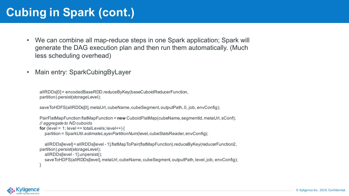 Kyligence 公开课(4)—Kylin 源码解读之：使用 MapReduce／Spark 进行 Cube 计算的原理及过程