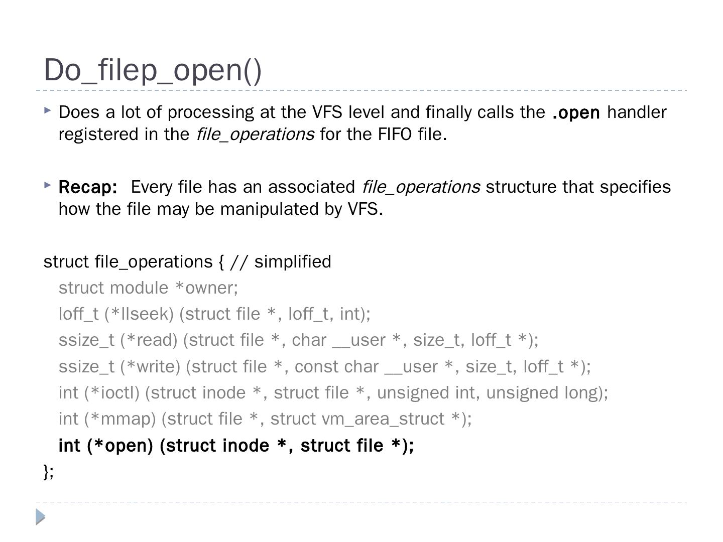 Linux Kernel Implementation Of Pipes Fifos And Dr Kapoor S Clinic