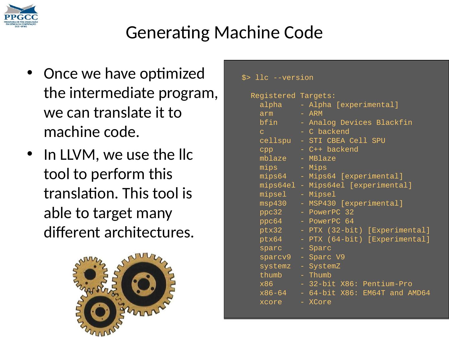 Llvm编译基础结构介绍