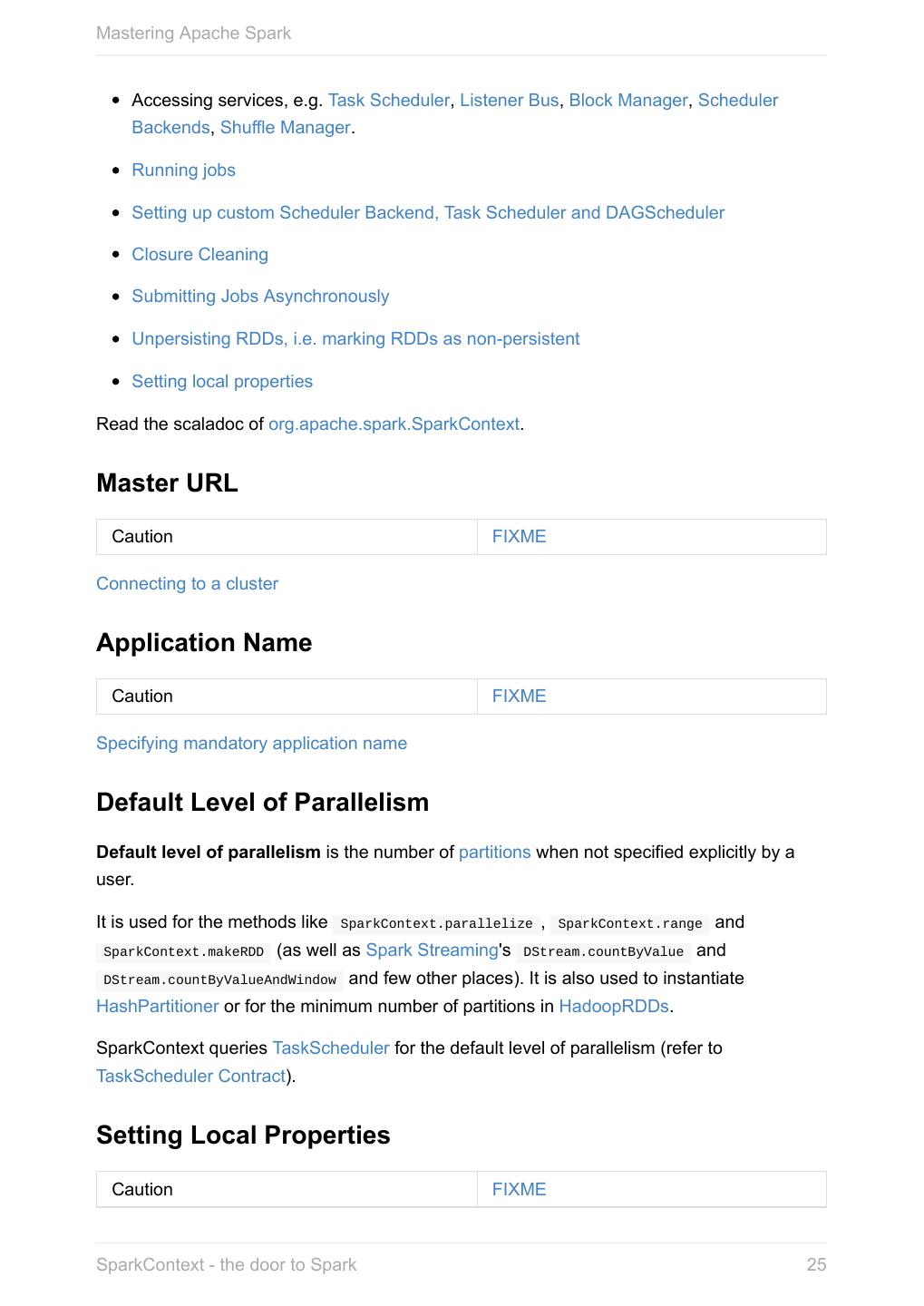 Mastering Apache Spark