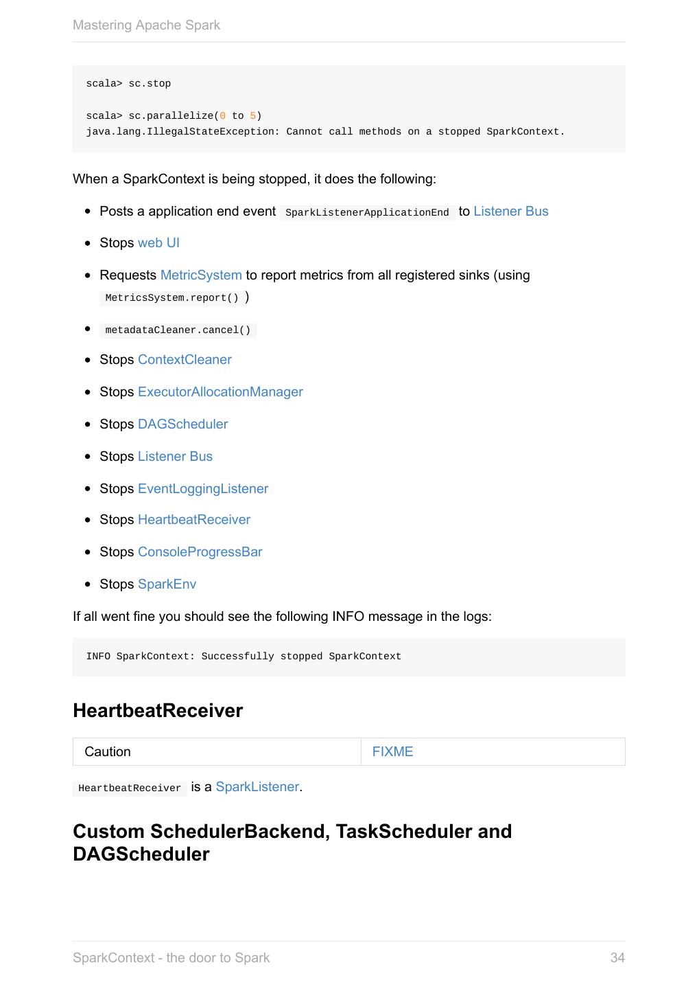 Mastering Apache Spark