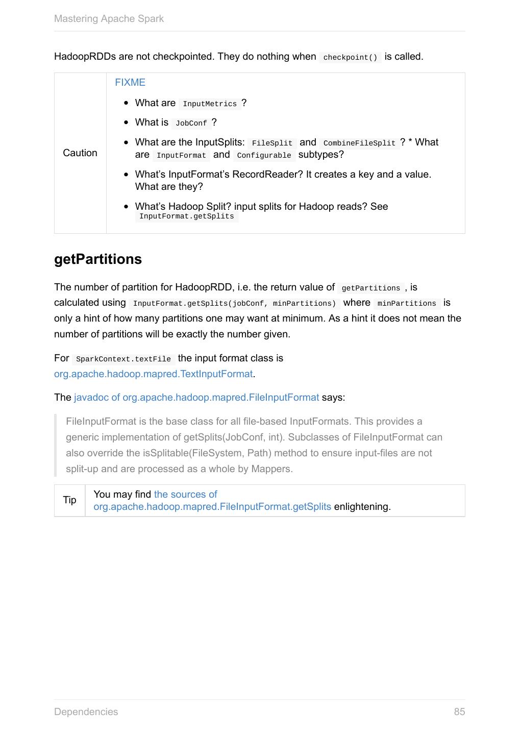 Mastering Apache Spark
